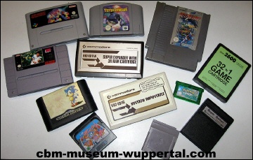 Software Module & Game Cardridges – CBM Museum Wuppertal